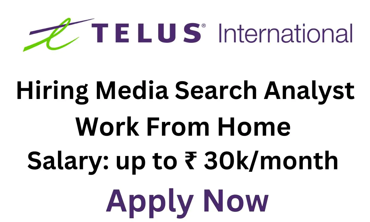 Telus International Hiring for Work From Home | Remote Job - CODE OF WEB Telus International Hiring for Work From Home | Remote Job - CODE OF WEB